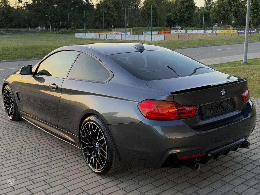 Pelēks BMW 420 2014 Prienai, ar dzinēja tilpumu 2.00 L un nobraukumu 286 tūkst. km par 12999 €, foto 6 vietnē AUTOMOTO.COM.LV