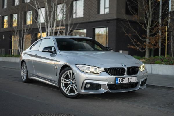 Grey BMW 420 2014 in Riga, with an engine capacity of 2.00 L and mileage of 288 thousand km for 12990 €, photo 2 on AUTOMOTO.COM.LV