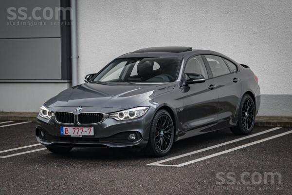 Pelēks BMW 420 2015 Rīga, ar dzinēja tilpumu 2.00 L un nobraukumu 177 tūkst. km par 15450 €, foto 1 vietnē AUTOMOTO.COM.LV