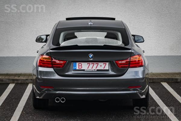 Pelēks BMW 420 2015 Rīga, ar dzinēja tilpumu 2.00 L un nobraukumu 177 tūkst. km par 15450 €, foto 6 vietnē AUTOMOTO.COM.LV