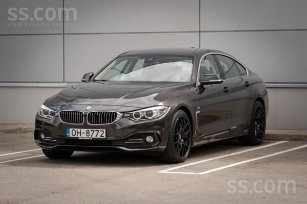 Grey BMW 420 2016 in Riga, with an engine capacity of 2.00 L and mileage of 237 thousand km for 13950 €, photo 1 on AUTOMOTO.COM.LV