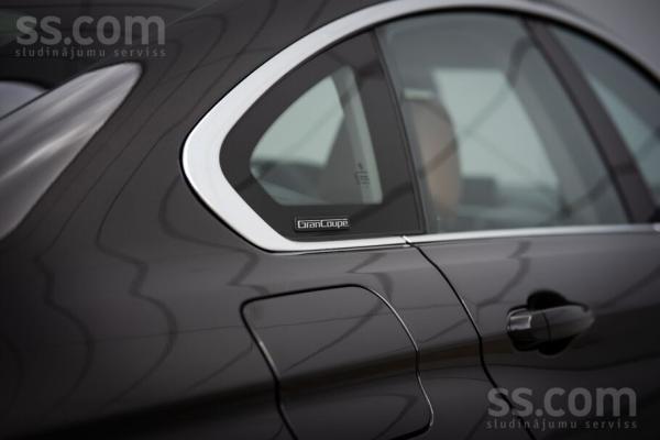 Grey BMW 420 2016 in Riga, with an engine capacity of 2.00 L and mileage of 237 thousand km for 13950 €, photo 10 on AUTOMOTO.COM.LV
