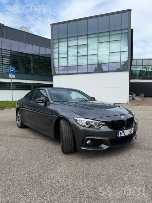 Grey BMW 420 2016 in Daugavpils, with an engine capacity of 2.00 L and mileage of 232 thousand km for 14000 €, photo 1 on AUTOMOTO.COM.LV