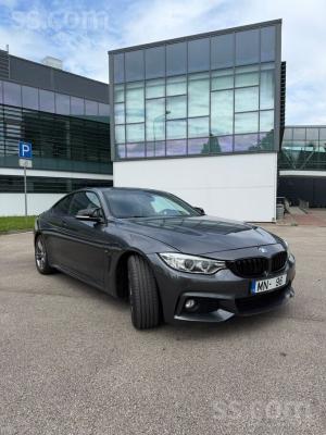 Grey BMW 420 2016 in Daugavpils, with an engine capacity of 2.00 L and mileage of 232 thousand km for 14000 €, photo  on AUTOMOTO.COM.LV