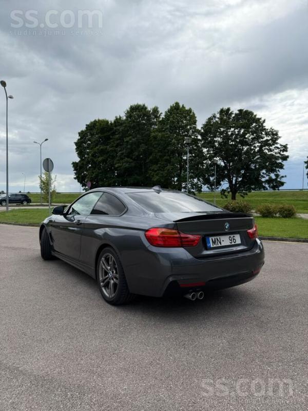 Grey BMW 420 2016 in Daugavpils, with an engine capacity of 2.00 L and mileage of 232 thousand km for 14000 €, photo 3 on AUTOMOTO.COM.LV