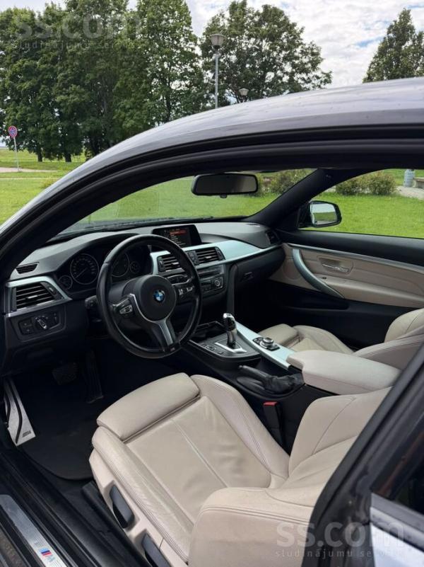 Grey BMW 420 2016 in Daugavpils, with an engine capacity of 2.00 L and mileage of 232 thousand km for 14000 €, photo 5 on AUTOMOTO.COM.LV