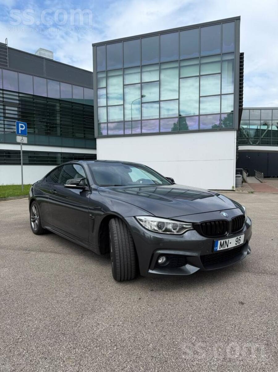 Grey BMW 420 2016 in Daugavpils, with an engine capacity of 2.00 L and mileage of 232 thousand km for 14000 €, photo 1 on AUTOMOTO.COM.LV