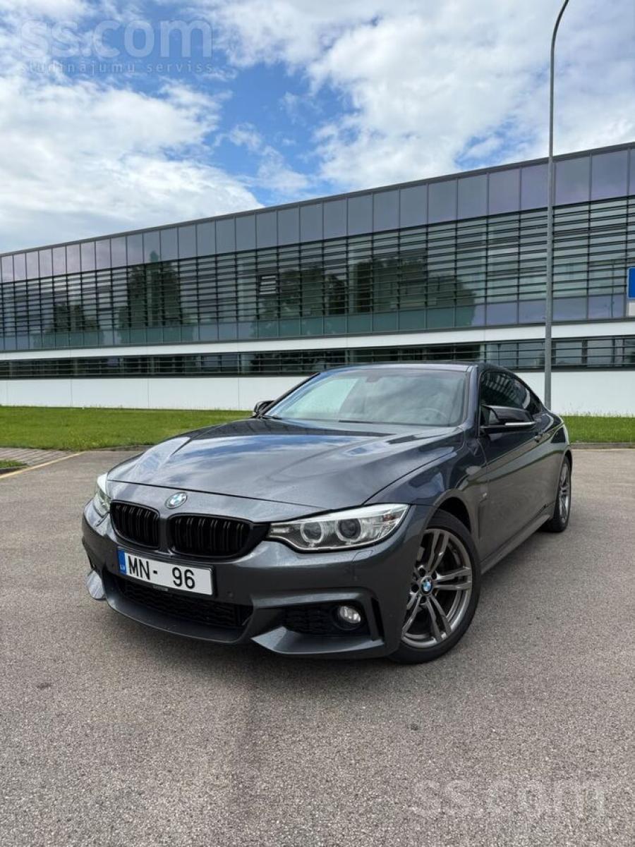 Grey BMW 420 2016 in Daugavpils, with an engine capacity of 2.00 L and mileage of 232 thousand km for 14000 €, photo 3 on AUTOMOTO.COM.LV