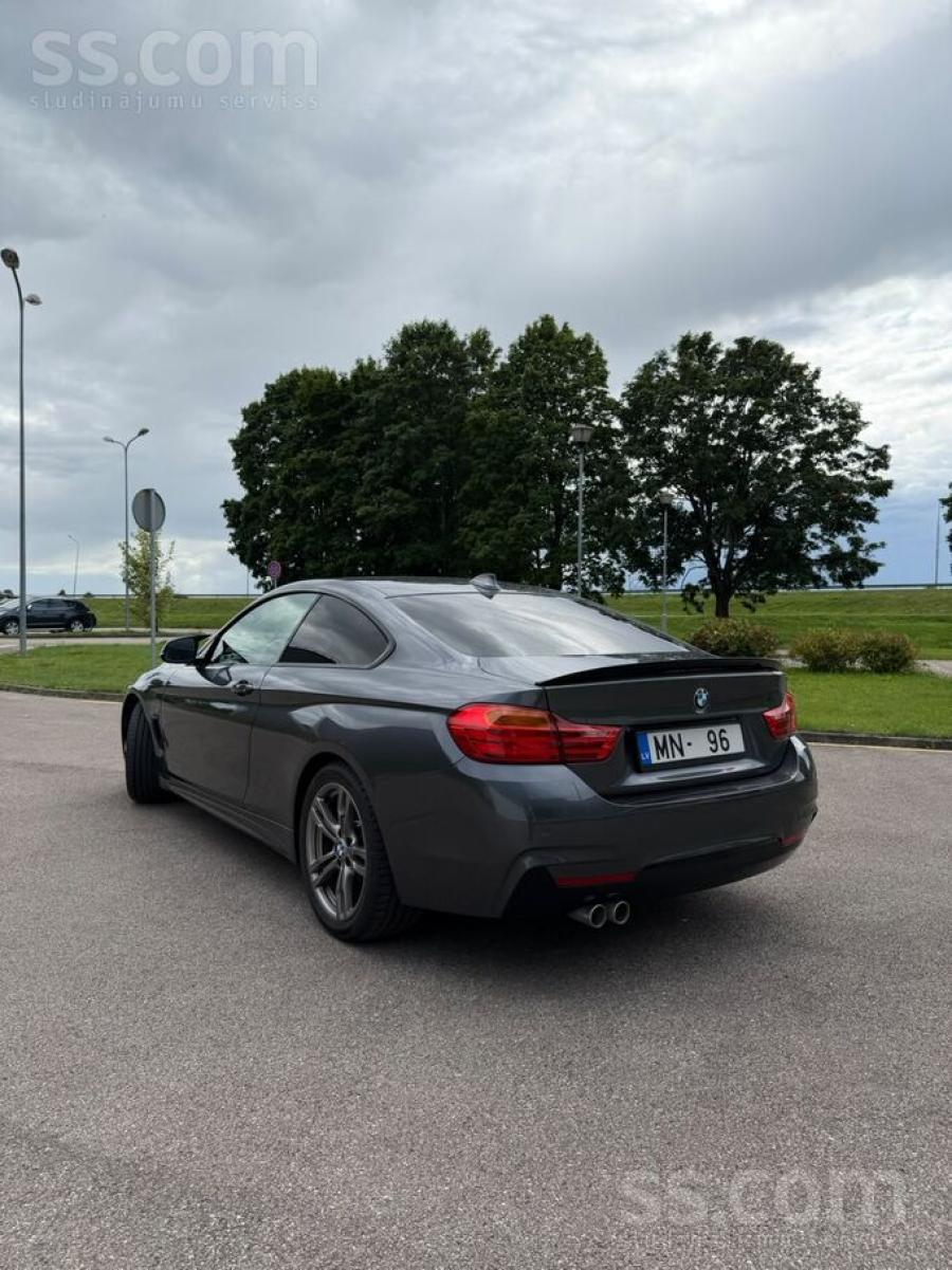Grey BMW 420 2016 in Daugavpils, with an engine capacity of 2.00 L and mileage of 232 thousand km for 14000 €, photo 4 on AUTOMOTO.COM.LV