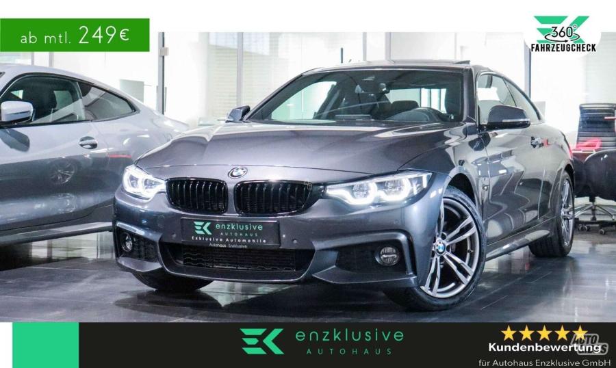 Pelēks BMW 420 2020 Kauņa, ar dzinēja tilpumu 2.00 L un nobraukumu 60 tūkst. km par 30527 €, foto 1 vietnē AUTOMOTO.COM.LV