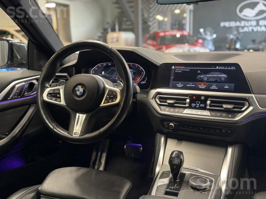 Pelēks BMW 420 2021 Rīga, ar dzinēja tilpumu 2.00 L un nobraukumu 143 tūkst. km par 38990 €, foto 13 vietnē AUTOMOTO.COM.LV