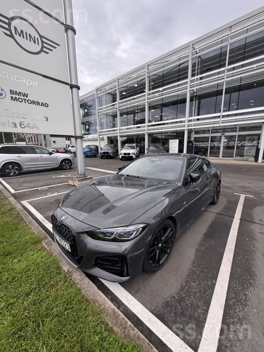 Grey BMW 420 2021 in Riga, with an engine capacity of 2.00 L and mileage of 30 thousand km for 39500 €, photo 4 on AUTOMOTO.COM.LV