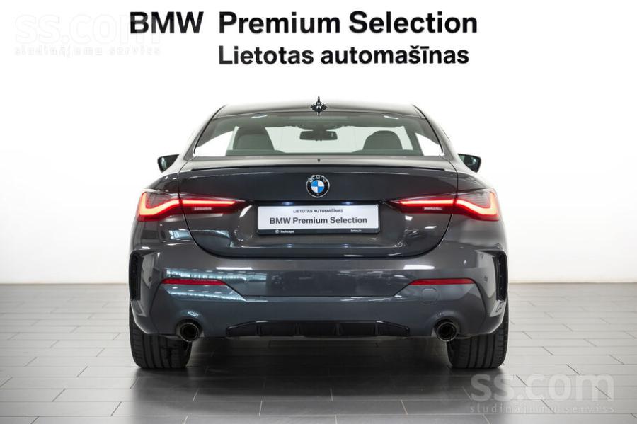 Pelēks BMW 420 2021 Rīga, ar dzinēja tilpumu 2.00 L un nobraukumu 32 tūkst. km par 39500 €, foto 4 vietnē AUTOMOTO.COM.LV