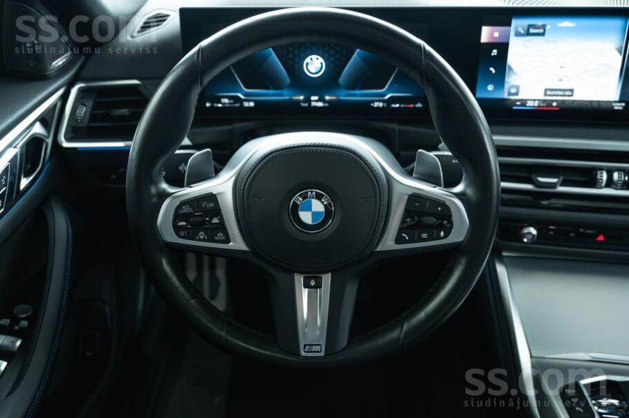 Pelēks BMW 420 2023 Rīga, ar dzinēja tilpumu 2.00 L un nobraukumu 77 tūkst. km par 40900 €, foto 13 vietnē AUTOMOTO.COM.LV