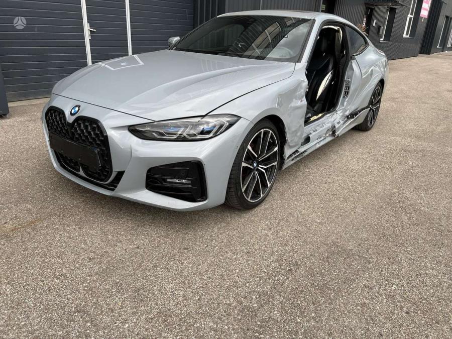 Pelēks BMW 420 2023 Alīta, ar dzinēja tilpumu 2.00 L un nobraukumu 81 tūkst. km par 19500 €, foto 16 vietnē AUTOMOTO.COM.LV
