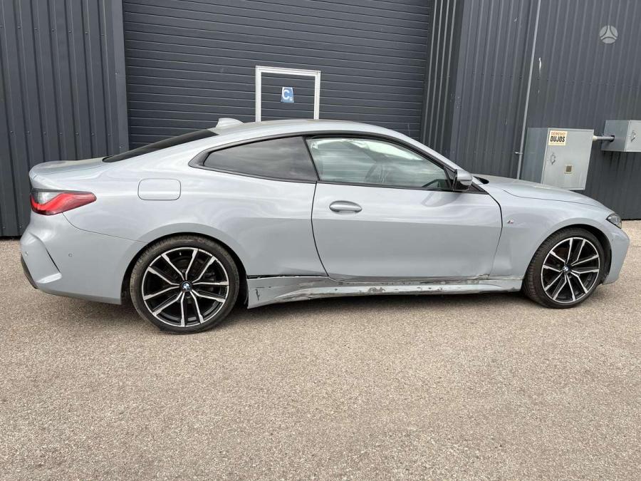 Grey BMW 420 2023 in Alytus, with an engine capacity of 2.00 L and mileage of 81 thousand km for 18999 €, photo 7 on AUTOMOTO.COM.LV