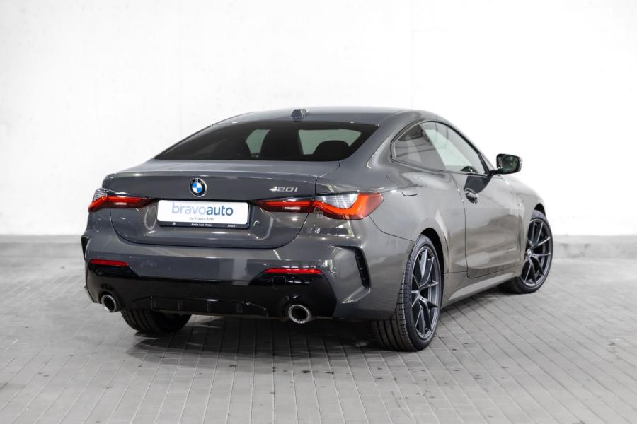 Grey BMW 420 2024 in Vilnius, with an engine capacity of 2.00 L and mileage of 25 thousand km for 46295 €, photo 6 on AUTOMOTO.COM.LV