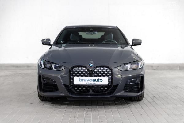 Grey BMW 420 2024 in Vilnius, with an engine capacity of 2.00 L and mileage of 25 thousand km for 45966 €, photo 2 on AUTOMOTO.COM.LV