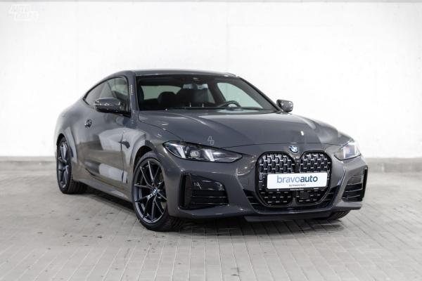 Grey BMW 420 2024 in Vilnius, with an engine capacity of 2.00 L and mileage of 25 thousand km for 45966 €, photo 3 on AUTOMOTO.COM.LV