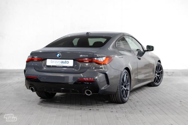 Grey BMW 420 2024 in Vilnius, with an engine capacity of 2.00 L and mileage of 25 thousand km for 45966 €, photo 5 on AUTOMOTO.COM.LV