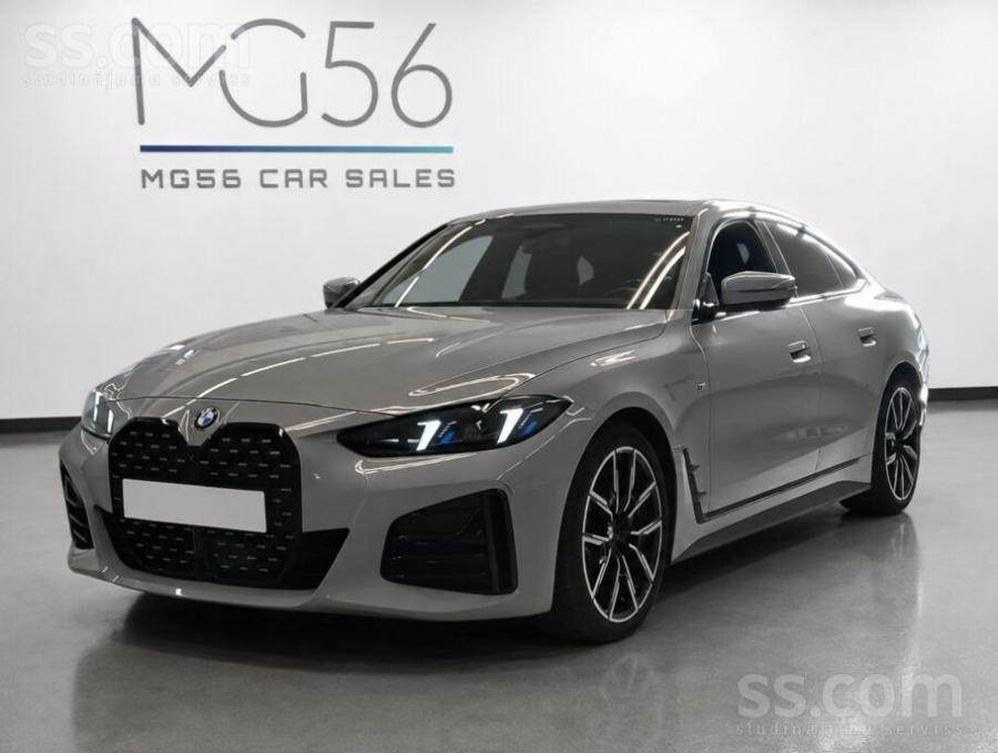 Grey BMW 420 2025 in Riga, with an engine capacity of 2.00 L and mileage of 52 thousand km for 45900 €, photo 1 on AUTOMOTO.COM.LV