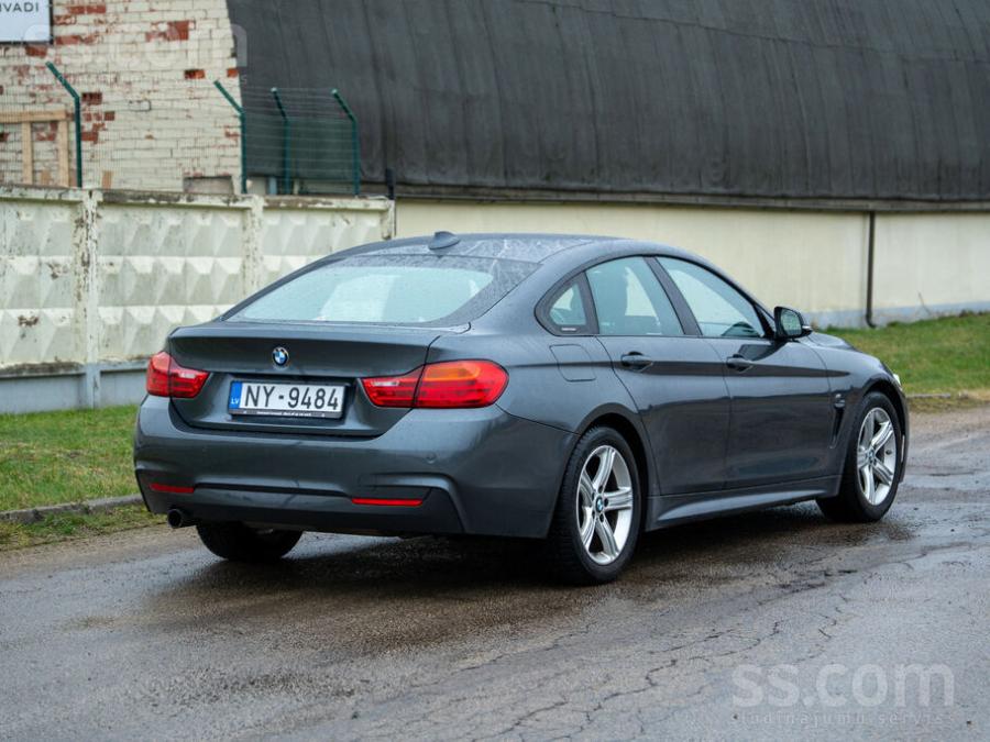 Grey BMW 420 2014 in Ogre, with an engine capacity of 2.00 L and mileage of 110 thousand km for 15000 €, photo 2 on AUTOMOTO.COM.LV