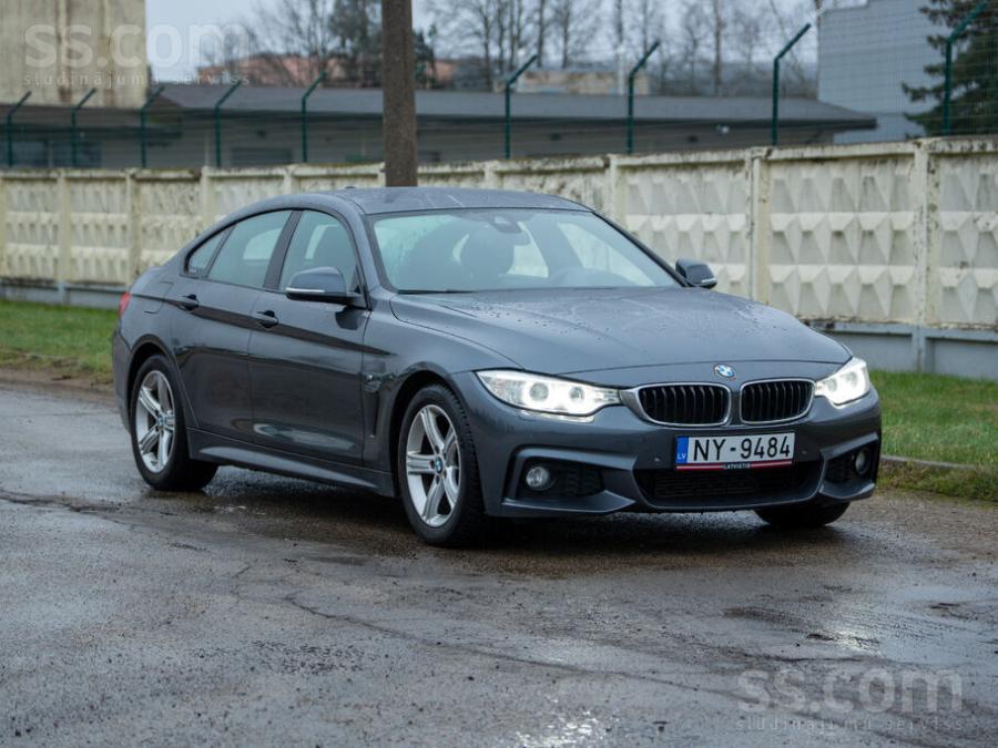 Grey BMW 420 2014 in Ogre, with an engine capacity of 2.00 L and mileage of 110 thousand km for 15000 €, photo 3 on AUTOMOTO.COM.LV