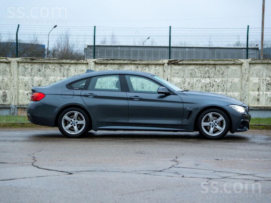 Grey BMW 420 2014 in Ogre, with an engine capacity of 2.00 L and mileage of 110 thousand km for 15000 €, photo 4 on AUTOMOTO.COM.LV