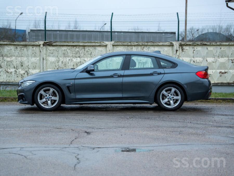 Grey BMW 420 2014 in Ogre, with an engine capacity of 2.00 L and mileage of 110 thousand km for 15000 €, photo 5 on AUTOMOTO.COM.LV