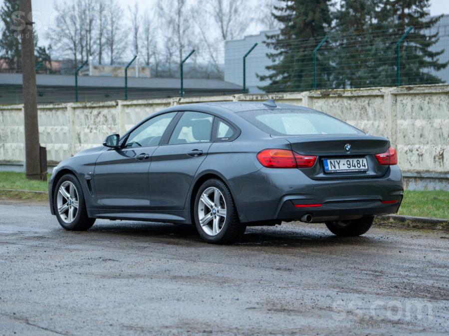 Grey BMW 420 2014 in Ogre, with an engine capacity of 2.00 L and mileage of 110 thousand km for 15000 €, photo 6 on AUTOMOTO.COM.LV