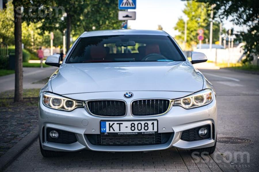 Pelēks BMW 420 2015 Rīga, ar dzinēja tilpumu 2.00 L un nobraukumu 240 tūkst. km par 14990 €, foto 3 vietnē AUTOMOTO.COM.LV
