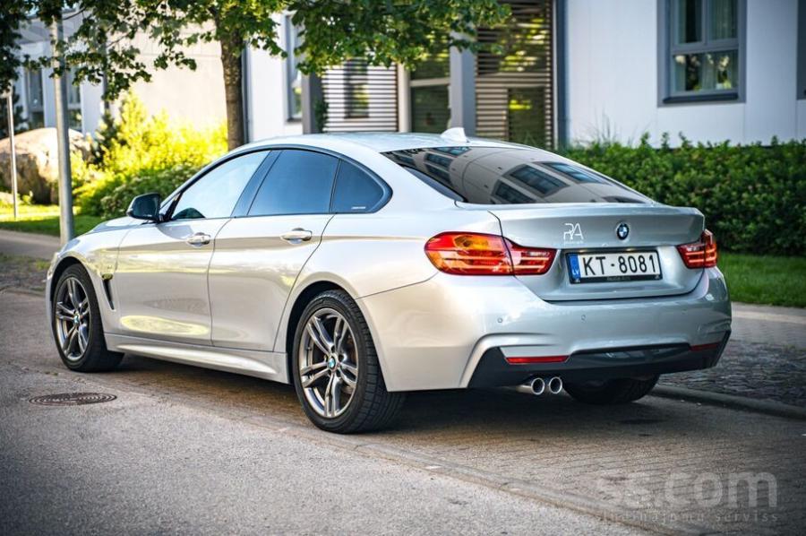 Pelēks BMW 420 2015 Rīga, ar dzinēja tilpumu 2.00 L un nobraukumu 240 tūkst. km par 14990 €, foto 7 vietnē AUTOMOTO.COM.LV