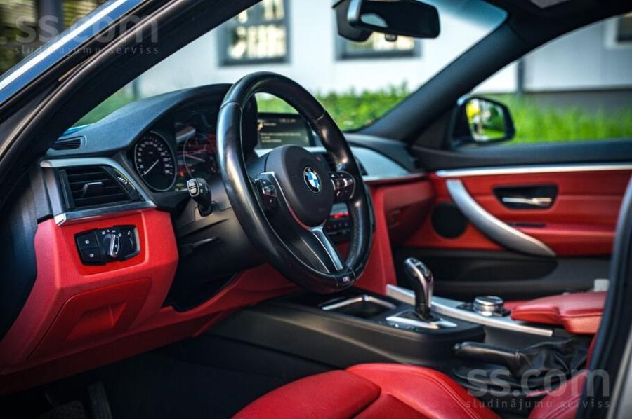 Pelēks BMW 420 2015 Rīga, ar dzinēja tilpumu 2.00 L un nobraukumu 240 tūkst. km par 14990 €, foto 15 vietnē AUTOMOTO.COM.LV