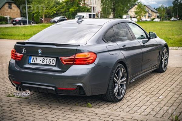 Grey BMW 420 2015 in Riga, with an engine capacity of 2.00 L and mileage of 284 thousand km for 14990 €, photo 4 on AUTOMOTO.COM.LV