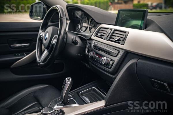 Grey BMW 420 2015 in Riga, with an engine capacity of 2.00 L and mileage of 284 thousand km for 14990 €, photo 8 on AUTOMOTO.COM.LV