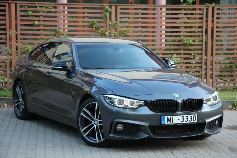 Pelēks BMW 420 2018 Mārupe, ar dzinēja tilpumu 2.00 L un nobraukumu 205 tūkst. km par 18350 €, foto 1 vietnē AUTOMOTO.COM.LV