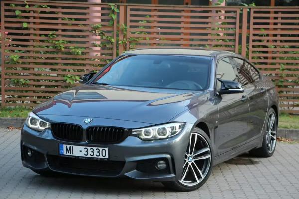 Pelēks BMW 420 2018 Mārupe, ar dzinēja tilpumu 2.00 L un nobraukumu 205 tūkst. km par 18350 €, foto 2 vietnē AUTOMOTO.COM.LV