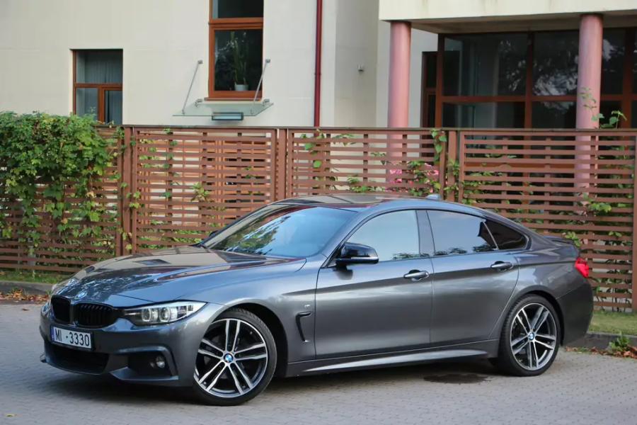 Pelēks BMW 420 2018 Mārupe, ar dzinēja tilpumu 2.00 L un nobraukumu 205 tūkst. km par 18350 €, foto 4 vietnē AUTOMOTO.COM.LV