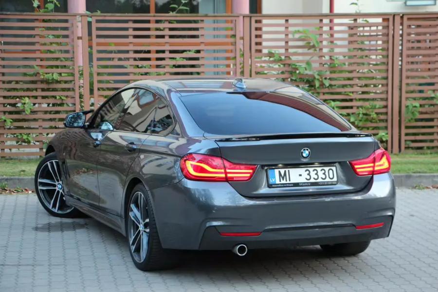 Pelēks BMW 420 2018 Mārupe, ar dzinēja tilpumu 2.00 L un nobraukumu 205 tūkst. km par 18350 €, foto 5 vietnē AUTOMOTO.COM.LV