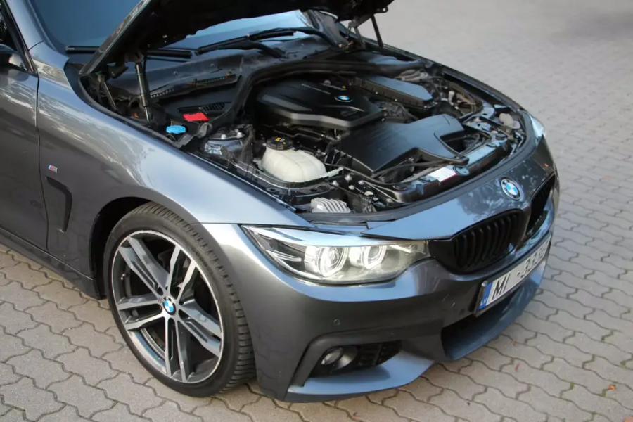 Pelēks BMW 420 2018 Mārupe, ar dzinēja tilpumu 2.00 L un nobraukumu 205 tūkst. km par 18350 €, foto 12 vietnē AUTOMOTO.COM.LV