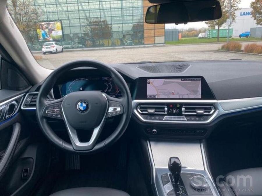 Grey BMW 420 2022 in Liepaja, with an engine capacity of 2.00 L and mileage of 174 thousand km for 29900 €, photo 11 on AUTOMOTO.COM.LV