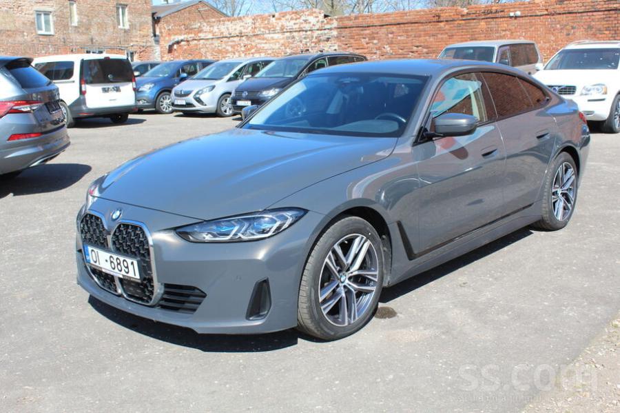 Pelēks BMW 420 2022 Liepāja, ar dzinēja tilpumu 2.00 L un nobraukumu 174 tūkst. km par 28555 €, foto 3 vietnē AUTOMOTO.COM.LV