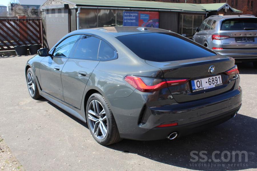 Pelēks BMW 420 2022 Liepāja, ar dzinēja tilpumu 2.00 L un nobraukumu 174 tūkst. km par 28555 €, foto 4 vietnē AUTOMOTO.COM.LV