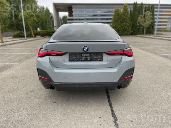 Grey BMW 420 2023 in Riga, with an engine capacity of 2.00 L and mileage of 205 thousand km for 26900 €, photo 8 on AUTOMOTO.COM.LV