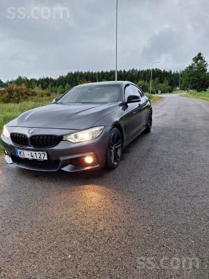 Grey BMW 420 2015 in Riga, with an engine capacity of 2.00 L and mileage of 286 thousand km for 14800 €, photo 7 on AUTOMOTO.COM.LV