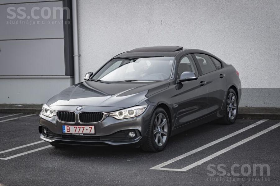 Pelēks BMW 420 2015 Rīga, ar dzinēja tilpumu 2.00 L un nobraukumu 176 tūkst. km par 15990 €, foto 1 vietnē AUTOMOTO.COM.LV