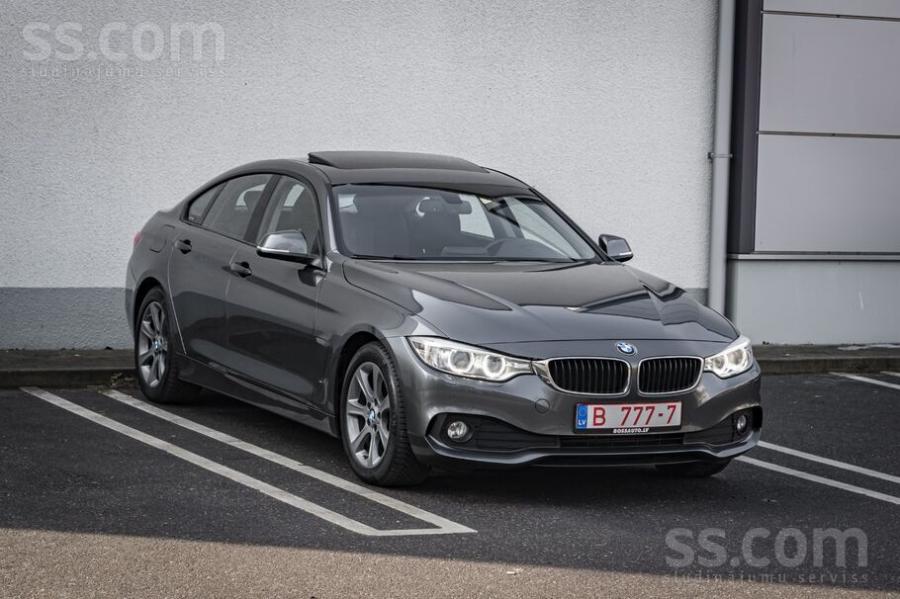 Pelēks BMW 420 2015 Rīga, ar dzinēja tilpumu 2.00 L un nobraukumu 176 tūkst. km par 15990 €, foto 4 vietnē AUTOMOTO.COM.LV