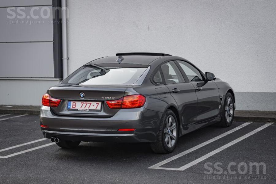 Pelēks BMW 420 2015 Rīga, ar dzinēja tilpumu 2.00 L un nobraukumu 176 tūkst. km par 15990 €, foto 5 vietnē AUTOMOTO.COM.LV