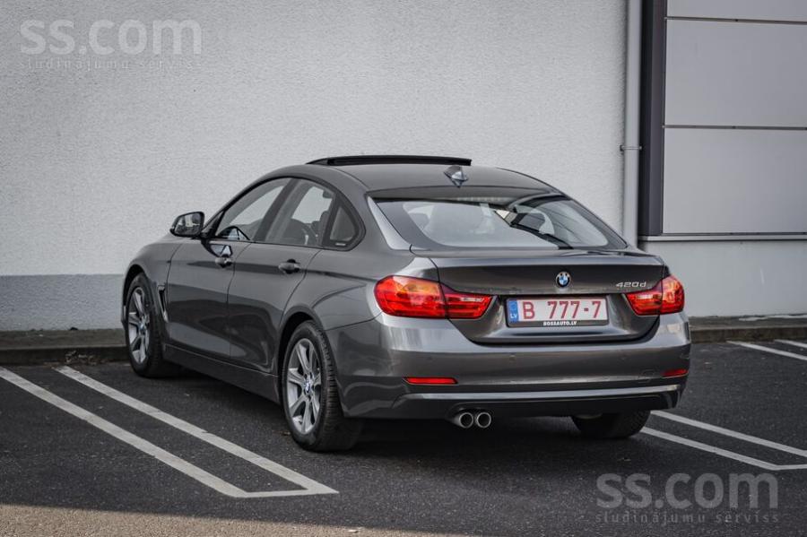 Pelēks BMW 420 2015 Rīga, ar dzinēja tilpumu 2.00 L un nobraukumu 176 tūkst. km par 15990 €, foto 7 vietnē AUTOMOTO.COM.LV