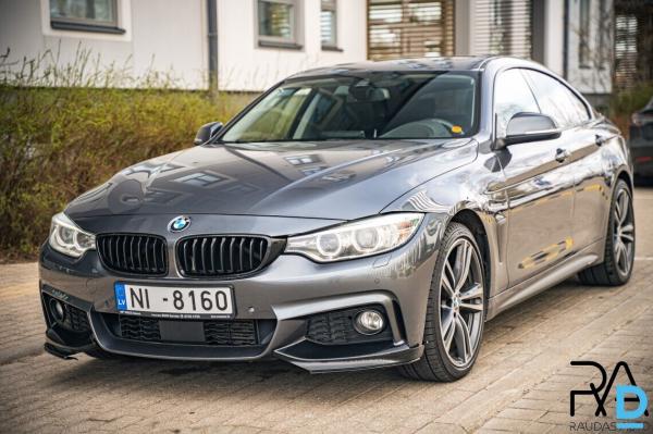 Grey BMW 420 2015 in Riga, with an engine capacity of 2.00 L and mileage of 284 thousand km for 14990 €, photo 1 on AUTOMOTO.COM.LV